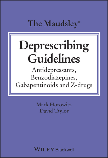 The Maudsley Deprescribing Guidelines – DC eBOOKS