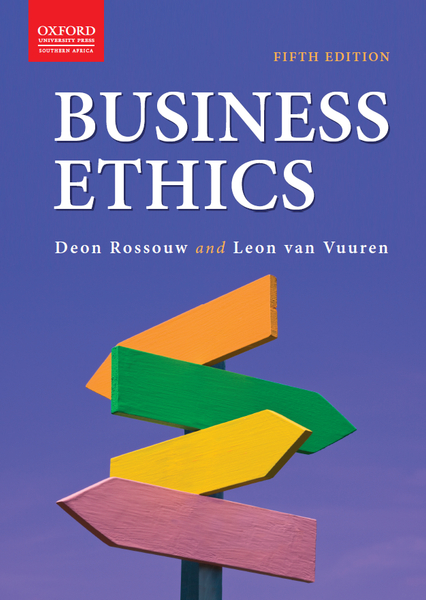 BUSINESS ETHICS 5E | Van Schaik