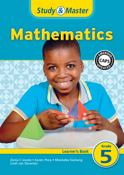 Study & Master Mathematics Grade 5 Learner’s Book (1 year) Digital Edition – Department: Basic ...