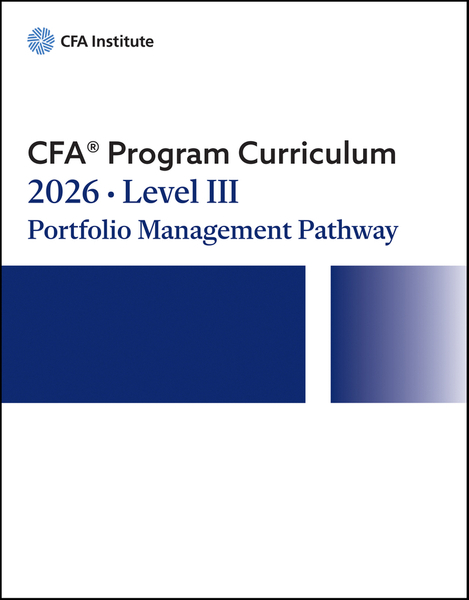 2026 CFA Program Curriculum Level III Portfolio Management Pathway Box Set – DC eBOOKS