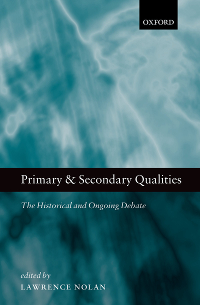 Primary And Secondary Qualities Welcome To Dc Books 5954
