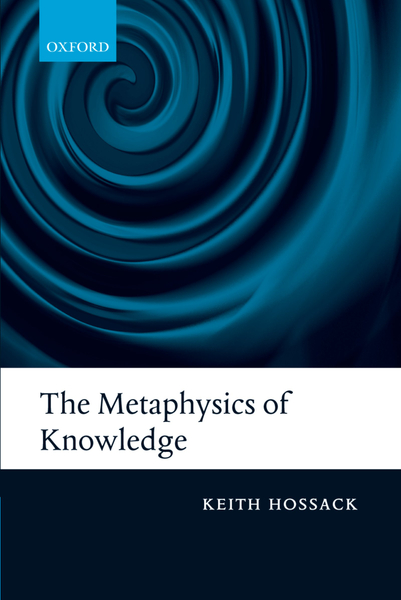 The Metaphysics of Knowledge – DC eBOOKS