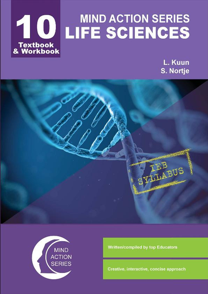 MIND ACTION SERIES Life Sciences Gr 10 Textbook & Workbook IEB (2019) 3 year licence ...