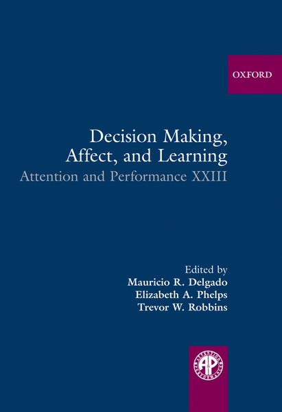 Decision Making, Affect, and Learning – WELCOME TO DC BOOKS