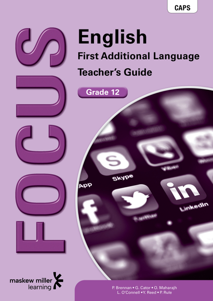 Focus English First Additional Language Grade 12 Teacher’s Guide ePDF ...