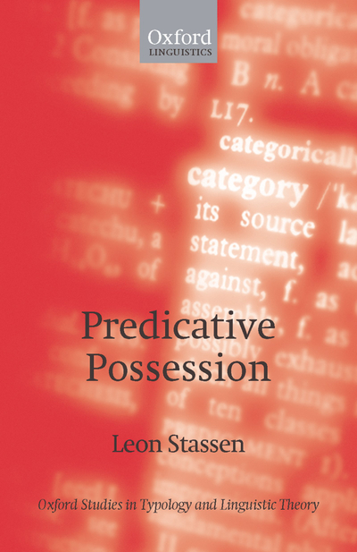 Predicative Possession – WELCOME TO DC BOOKS