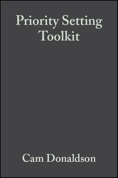 Priority Setting Toolkit – DC eBOOKS