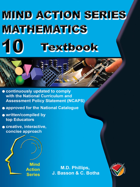 MIND ACTION SERIES Mathematics Gr 10 Textbook NCAPS - Epub (1 Year Licence) | Ferndale Textbooks