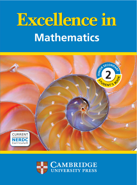 Excellence in Mathematics Junior Secondary 2 Student’s Book – DC eBOOKS